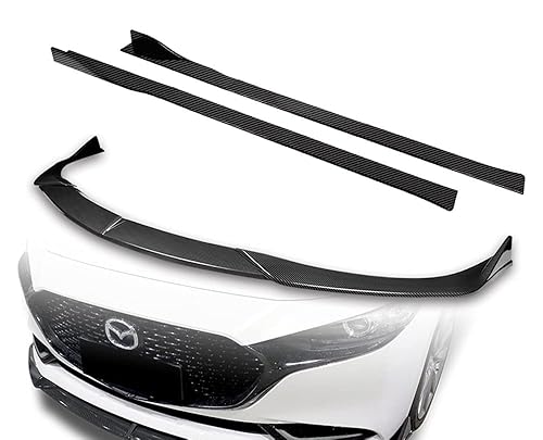 Q1-TECH, 9-Piece Front Bumper Body Kit Lip & Side Skirt Extensions ...