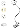EYOCEAN LED Reading Light, Dimmable Clamp Light for Bed Headboard ...