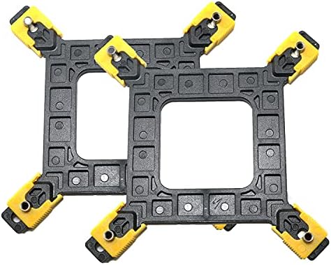 RLECS 2pcs Plastic Adjustable 775/1155/1156/1366 CPU Backplane Desktop ...