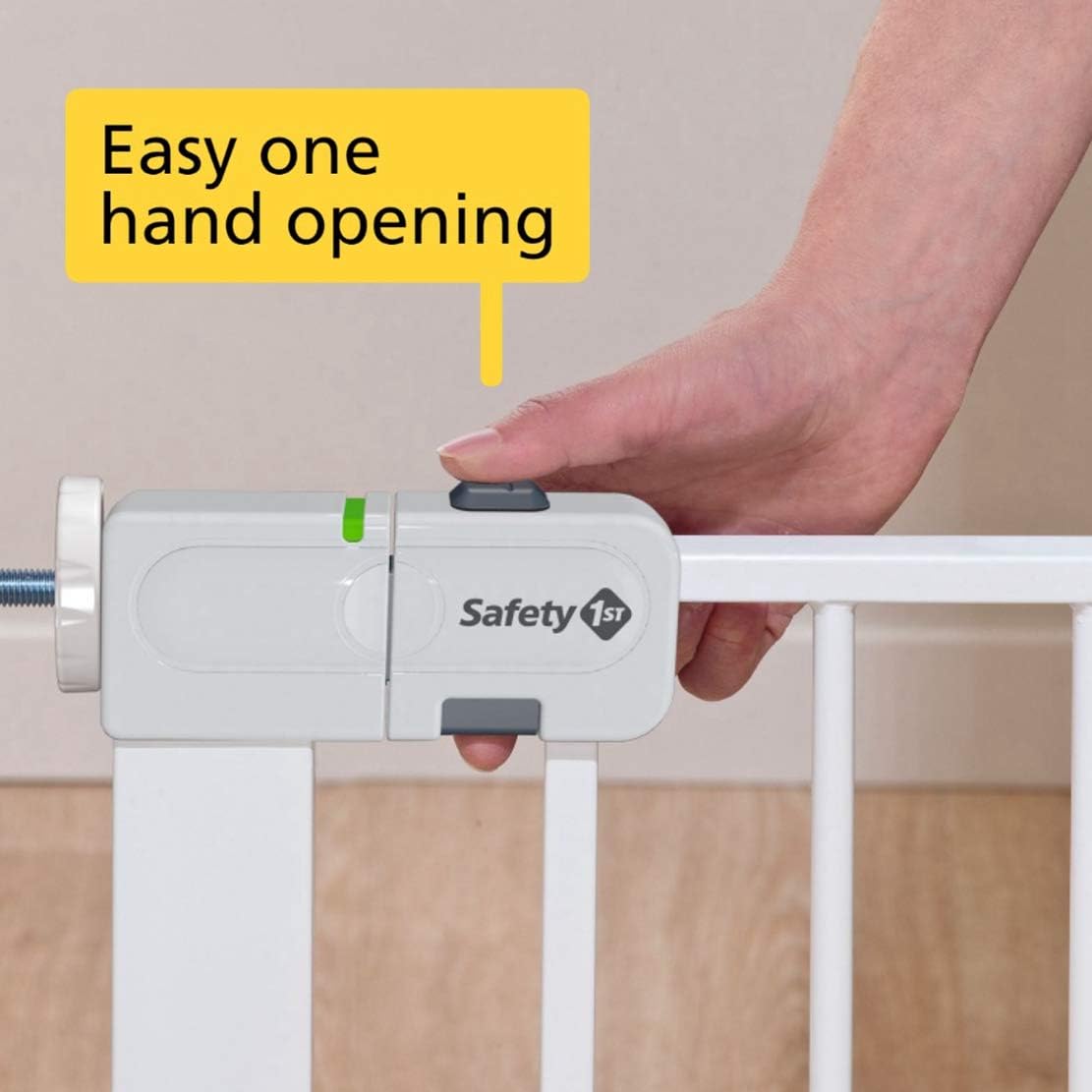 Safety 1st Securtech Auto-Close Metal Gate, Easy to Use, Quick and Easy ...