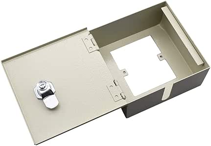 Zmmyr Iron Weatherproof Double Outlet Cover Outdoor 86 Type Power ...