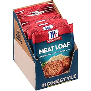 Amazon.com : McCormick Meat Loaf Seasoning Mix, 1.5 oz (Pack of 12 ...