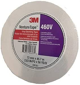 Amazon.com: 3M Venture Tape 2.83" x 50 yard White Vinyl Tape - 460V ...