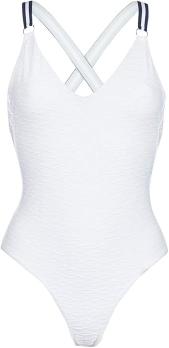 Banana Moon Dunlap Aldridge Badeanzug & Badeshorts Damen Weiss - DE 36 ...