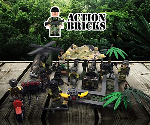 Army Men Minifigures Special Forces Brick Army Men Set of Minifigures ...
