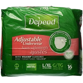 Amazon.com: Depend Adjustable Incontinence Underwear, Maximum ...