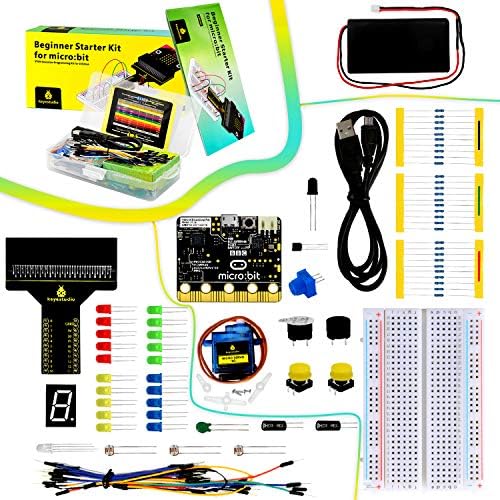 KEYESTUDIO Microbit Components Starter Kit for BBC Micro:bit ...