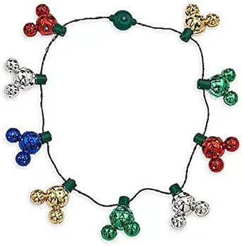 Amazon.com: Shop Disney Mickey Mouse Icon Jingle Bell Light-Up Necklace ...