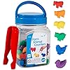 edxeducation - 13204 Farm Animal Counters - Mini Jar Set of 36 - Learn ...
