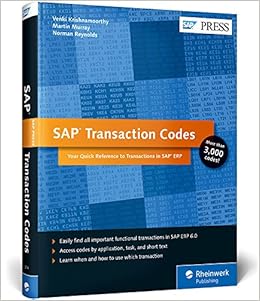 SAP Transaction Codes: Your Quick Reference to T-Codes in SAP ERP ...