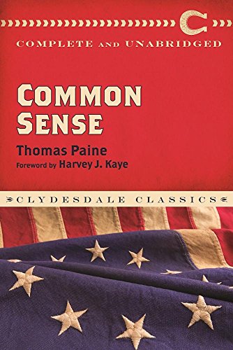 Common Sense Book Review and Ratings by Kids - Thomas Paine