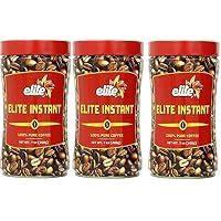 Amazon.com : Elite Instant Coffee, 7oz (3 Pack) | Rich & Aromatic ...