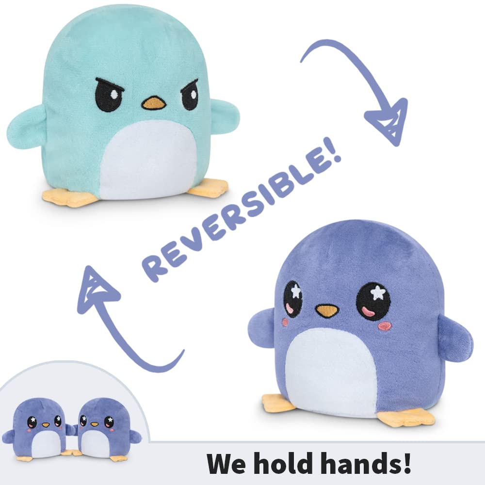 Mua TeeTurtle, Reversible Penguin Plushmate, Starry Purple + Angry ...