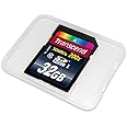 Amazon.com: Transcend 32GB SDHC Class 10 Flash Memory Card Up to 30MB/s (TS32GSDHC10), Blue ...