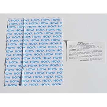 Amazon.com : HOYA Microfiber Lens Cleaning Cloth 6.25" x 5.25" for ...