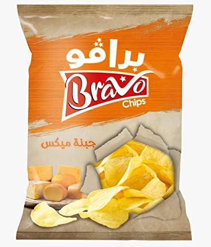 Bravo Chips With Mix Cheese24 Grampack of 15 price in Egypt | Amazon Egypt | supermarket kanbkam