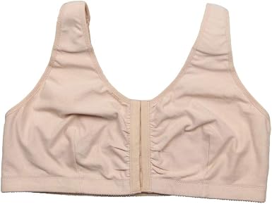 Sendyou Mastectomy Bras for Women Front Closure Everyday Bra with ...