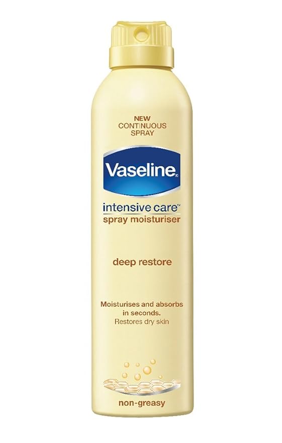 Vaseline Intensive Care Deep Restore Spray Moisturiser, 190 ml: Amazon ...