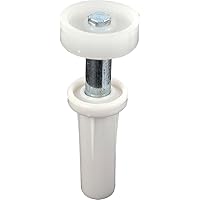Prime-Line N 6582 Nylon, Spring-Loaded Bi-Fold Door Top Guide Wheel (2 ...