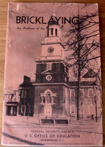 Bricklaying an Analysis of the Trade Of: George A. McGarvey: Amazon.com ...