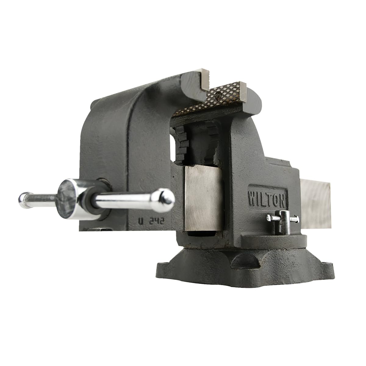 Mua Shop Bench Vise, 6" Jaw Width, 6" Max Jaw Opening, 3-1/2" Throat ...