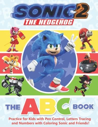 Sónic the Hedgehog 2 ABC Book: (New 2022 Edition) Sónic Letters and ...