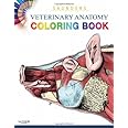 Saunders Veterinary Anatomy Coloring Book: 9781437714395: Medicine ...