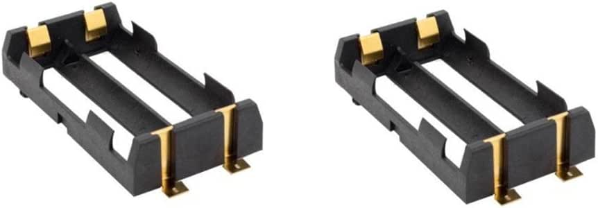 Amazon.com: BestTong 18650 Battery Case Holder, 2 Slots 3.7V DIY ...