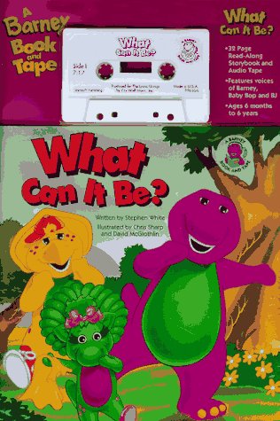 What Can It Be?: A Barney Book and Tape (Barney Book and Tape Series ...