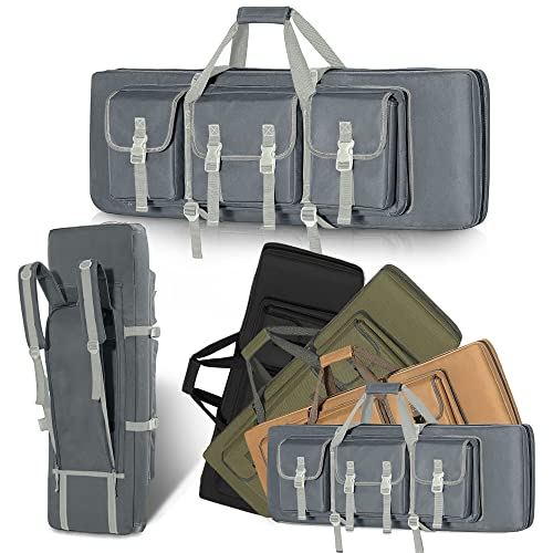 DULCE DOM 32 inch Double Rifle Case Soft Bag Gun Case, Perfect for ...
