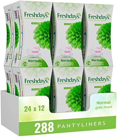 Freshdays Daily Liners Normal 24 pads, 288 Packs price in Saudi Arabia ...