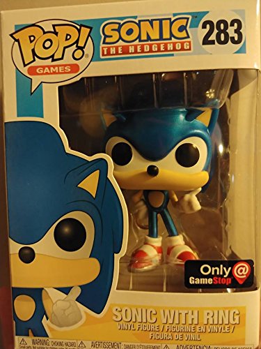 Metallic Sonic with Ring - Funko Pop! Sonic The Guinea | Ubuy