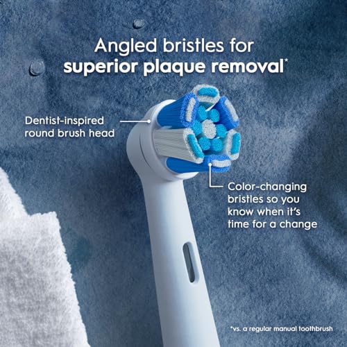 Oral-B iO Series Ultimate Clean Replacement Brush Head Series Electric Toothbrushes, Black ...