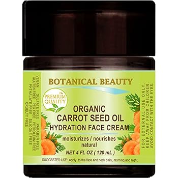 Amazon.com: ORGANIC CARROT SEED OIL HYDRATION FACE CREAM. For NORMAL to ...
