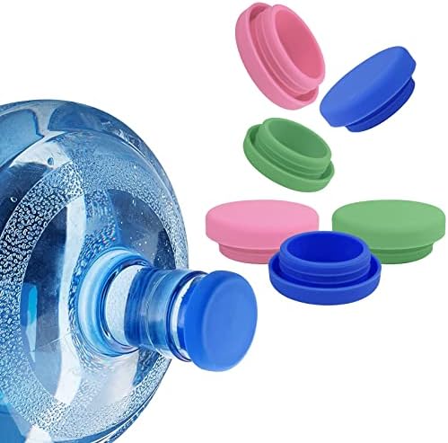 Reusable Water Jug Sealing Caps 12pcs NUOBESTY 12-Pack Water Jug ...