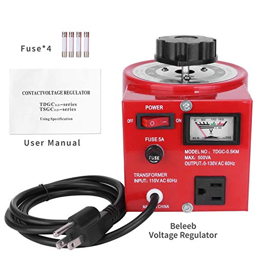 Beleeb Voltage Transformer 5 Amp Auto Ac Variable Voltage Regulator