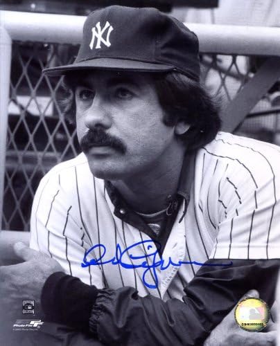 Ed Figueroa Autographed/Original Signed 8x10 B&W Photo Showing Him with ...