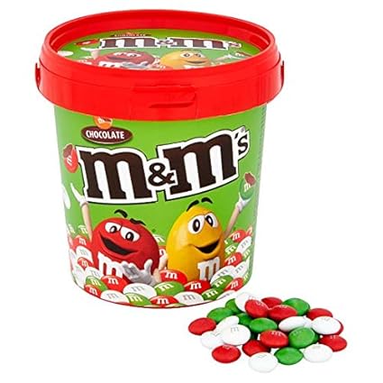 M&M's Chocolate Bucket 500g: Amazon.co.uk: Grocery