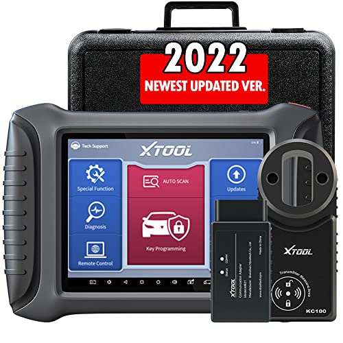 XTOOL X100 PAD 3 Advanced Key Fob Programming Tool with KC100 Key Chip ...