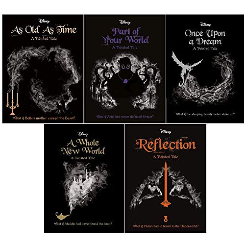 Disney Twisted Tales 5 Books Collection Set (Disney As Old As Time ...