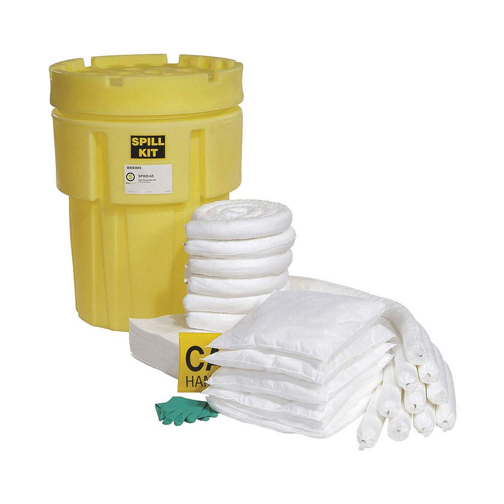 SPKHZ-20 43 Pieces 20 Gallon SpillTech Hazmat Overpack Salvage Drum ...