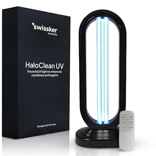 Swissklip HaloClean UV Original, Home Disinfection Device, White ...