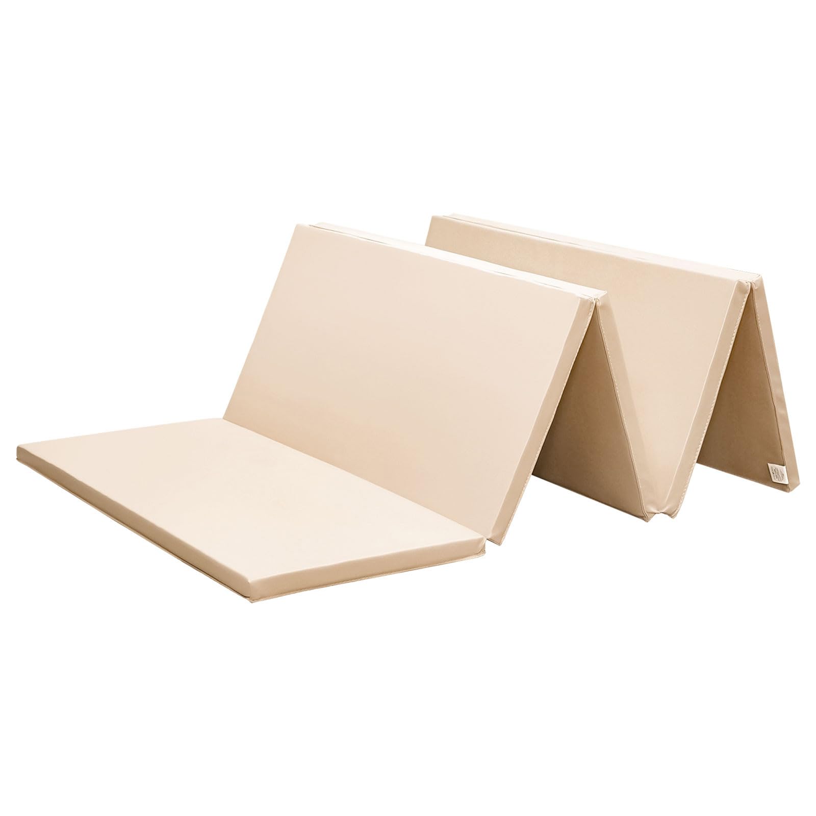 KaRaDaStyle Gymnastics Mat Folding Stretch Mats 75"x31"x1.2" Exercise ...