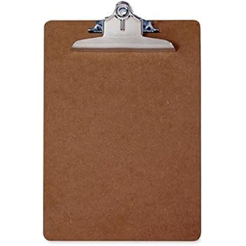 Amazon.com : Saunders Recycled Two Sided Clipboard - 1" Capacity - 8.5 ...