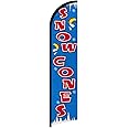 Amazon.com: Snow Cones Windless Banner Advertising Flag - Perfect for ...