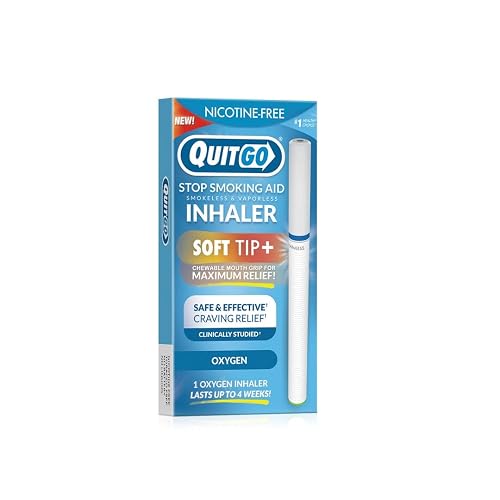 Stop Smoking, Smokeless Inhaler with Soft Tip Chewable Mouth Grip for ...