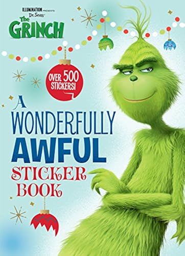 A Wonderfully Awful Sticker Book (Illumination's The Grinch ...