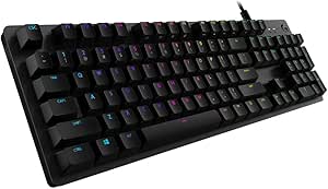 Logitech G G512 CARBON LIGHTSYNC RGB Mechanical Gaming Keyboard with GX ...