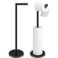 Amazon.com: TACGEA Toilet Paper Holder Stand, Bathroom Toilet Paper ...