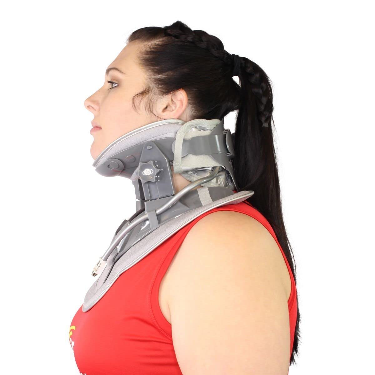 Mua Brace Direct Cervical Neck Air Traction Collar – Home Cervical ...